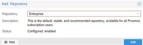 GitHub CarmineCodes Proxmox No Subscription No Problem Remove The Enterprise Repository To