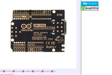 現貨＊美國原廠 Arduino® Uno Mini 控制板， Limited Editiond 限量版 蝦皮購物