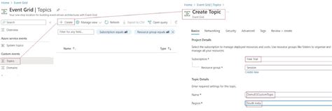 how to use azure event grid custom topic publishing and subscribing
