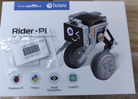 Rider Pi Two Wheel Legged Robot Car Kit Raspberry Pi Cm4 Core Module