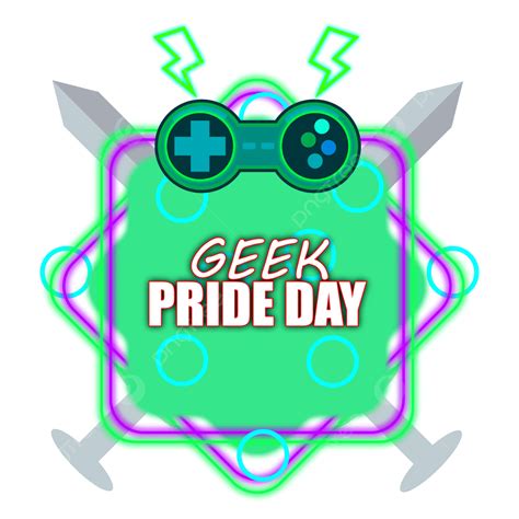 Geek Pride Day Design Png Hand Drawn Design Element Pride PNG And Vector With Transparent