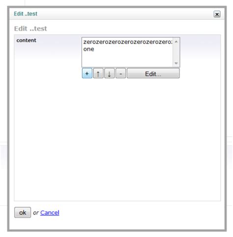 custom macro parameter user interface screwy when editing template
