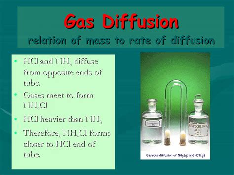 Diffusion Of Gases Ppt Physics Science
