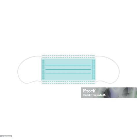 의사 마스크와 코로나 바이러스 보호 입과 코를 덮는 전형적인 3ply 수술 마스크 박테리아에서 절차 마스크 보호 개념입니다 고무