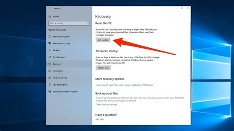 how to reset a windows 10 pc to factory settings windows how to reset