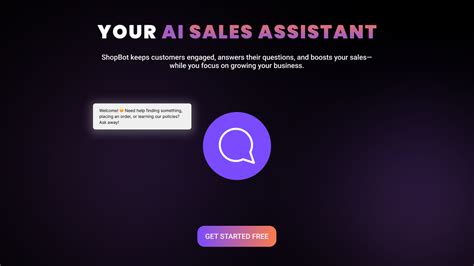 Shopbot Ai Chat Assistant Shopbot Ai Chatbot For Automated Customer
