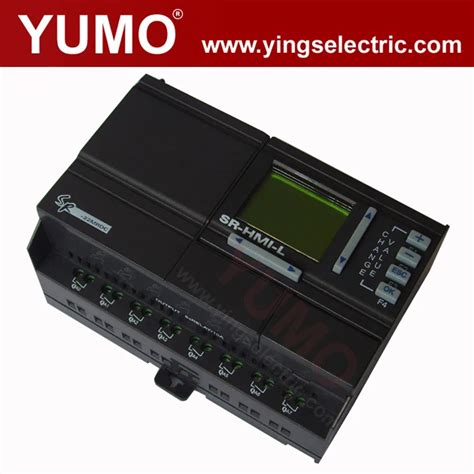 Sr 22mrdc Dc12 24v Entrada De Cc De 14 Puntos Controlador Plc De Salida De Relé De 8 Puntos