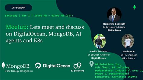 pallaav sethi on linkedin mongodb ai kubernetes digitalocean