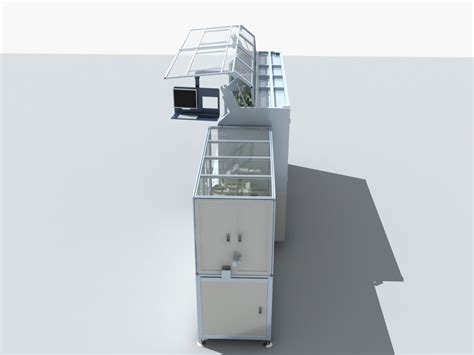 industrial equipment 16 automatic cut detection production line 3d