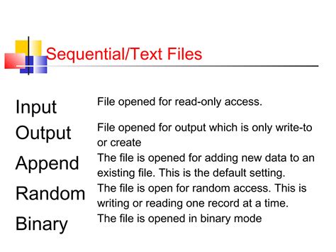 File Handling Ppt