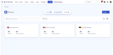 Glossary For Confluence Atlassian Marketplace
