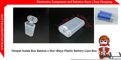 Jual Tempat Kotak Box Baterai Slot Plastic Battery Case Box