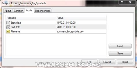 📈 Export Summary Grouped By Symbols Mt4 Script Metatrader 4