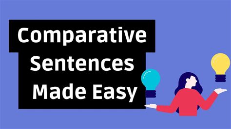 Comparative Sentences English Grammar Explained Youtube