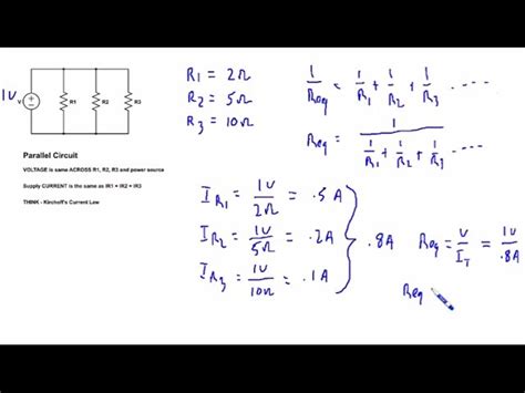 Series Parallel Circuit Formula