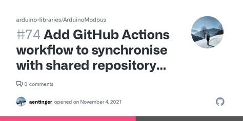 Add GitHub Actions Workflow To Synchronise With Shared Repository Labels Issue Arduino