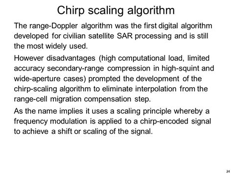 synthetic aperture radar sar image formation processing ppt video