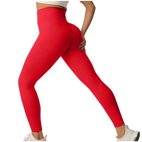 High Waisted Capri Leggings For Women Knee Length Tummy Control Cropped