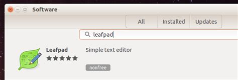 Leafpad A Notepad Alternative For Ubuntu Linux