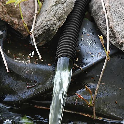 Spares2go Flexible Corrugated Water Butt Extension Overflow Connector