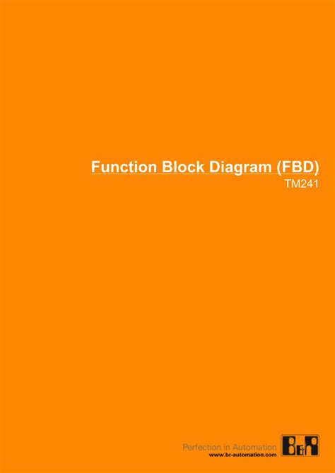 PDF Function Block Diagram FBD Cjoint Com TM Function Block Diagram FBD