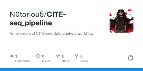 github n0toriou5 cite seq pipeline an example of cite seq data