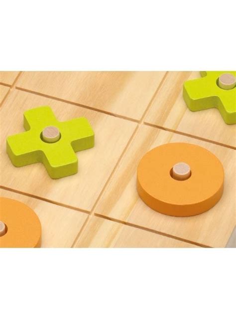 Juego De Mesa Tic Tac Toe Michi De Madera Cayro
