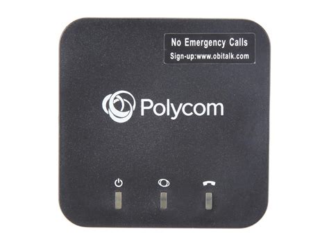 Polycom OBi VoIP Telephone Adapter With Google Voice SIP Newegg Com