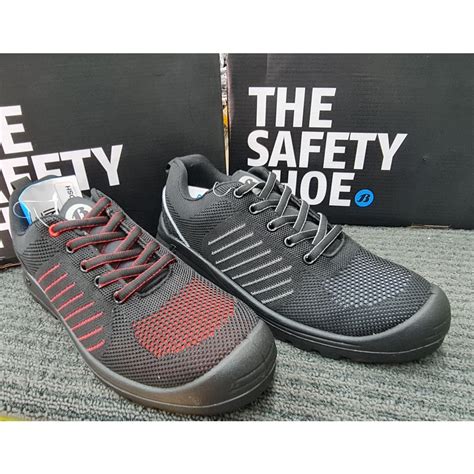 Sirim Dosh Original Bata Industrial Safety Boot Shoes 988 8007 8008 Lunar Macallum White Red