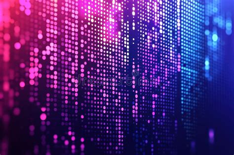 Dynamic Digital Data Visualization Abstract Environment Graphic Design Colorful Patterns Stock