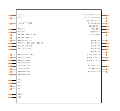 PIC18F4620 Enhanced Flash Microcontrollers Pinout Features And Datasheet