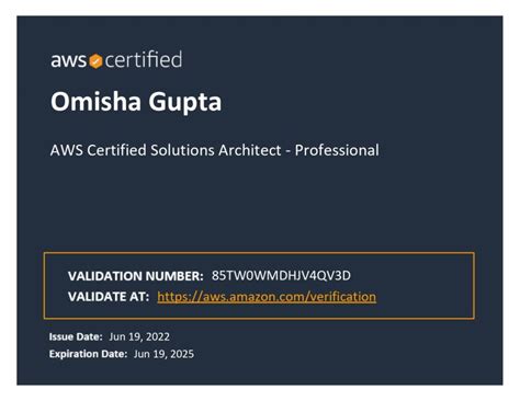 omisha gupta on linkedin awscloud awscertified