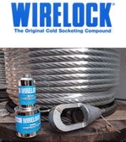 Cold Socketing Compound TEHO Ropes Supplies Pte Ltd