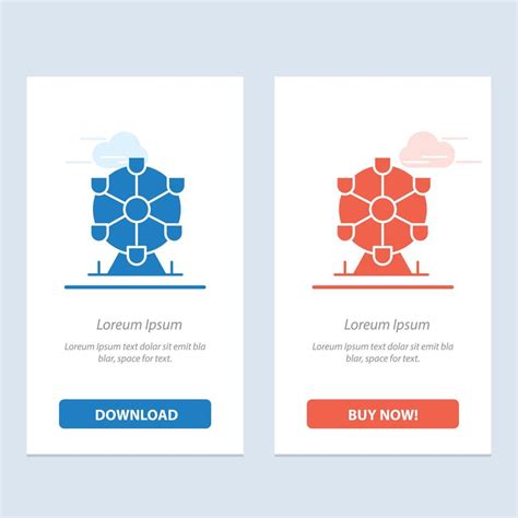 Atomium Landmark Monument Blue And Red Download And Buy Now Web Widget Card Template 13146536