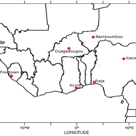 Seasonal Variation Of Dust Over West Africa Download Scientific Diagram