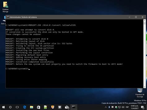 Usando La Herramienta Mbr2gptexe Para Convertir Discos Mbr A Gpt Microsoft Qanda