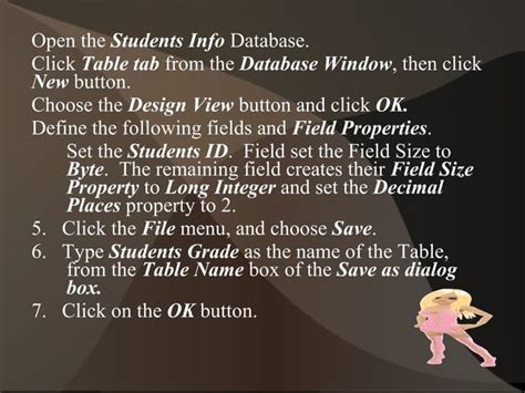 creating relationships with tables odp