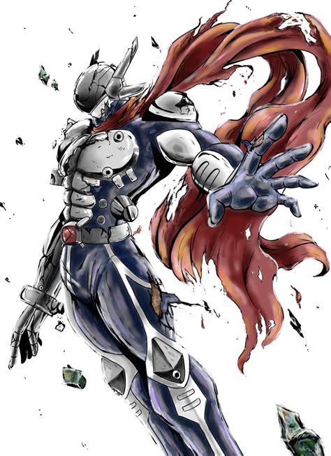 Justimon Digimon Drawn By Sawa D Danbooru