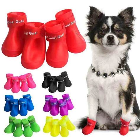 پاپوش سگ ضد آب وارداتی بزرگ و کوچک خرید نیم بوت چکمه‌ای هایپرخرگوش