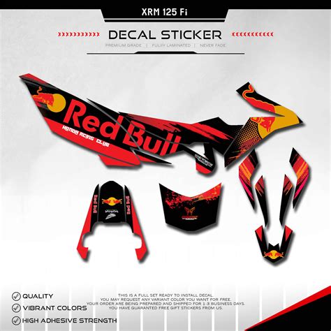Decals Sticker For Xrm 125 At Esteban Roder Blog