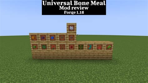 Universal Bone Meal Minecraft Mod Review Ko Fi ️ Where Creators