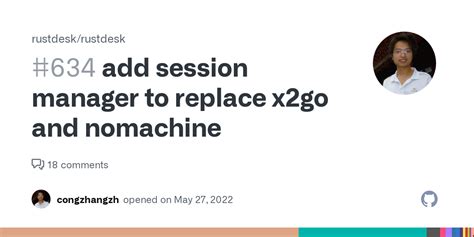add session manager to replace x2go and nomachine · issue 634