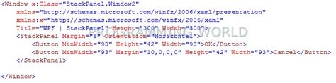 Wpf Stack Panel Programming World
