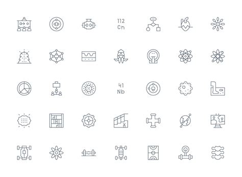 Diagram Design Icons Featuring 35 In Light Line Style 70125925 Vector