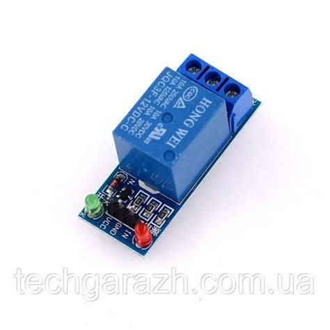 1 канальний модуль реле 12 В із клемною колодкою реле для Arduino характеристики описание