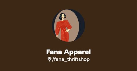 Fana Apparel Instagram Facebook Linktree