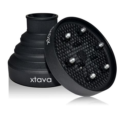 Amazon Com Xtava Collapsible Silicone Hair Diffuser For Blow Dryer Smart Folding Design For