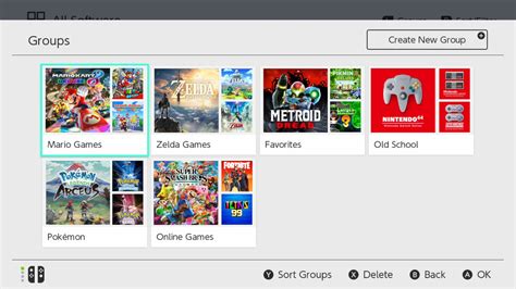 Switch System Update Version 14 0 0 Now Available Adds Folders Gematsu