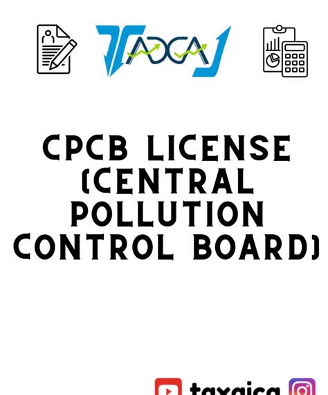 Cpcb License Central Pollution Control Board In New Delhi Id 2853645482397
