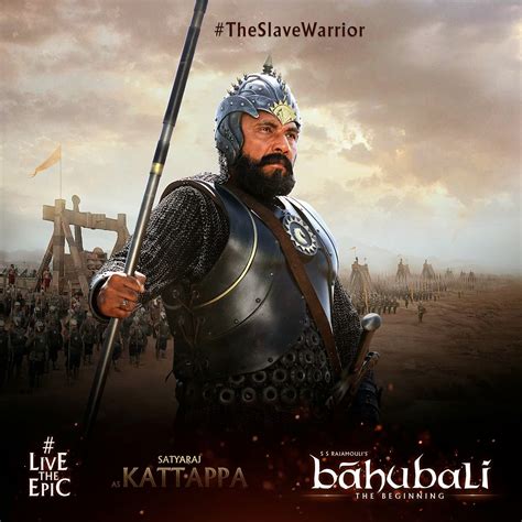 Prabhasmyhero Blog Sathyaraj As Kattappa Baahubali Posters And Wallpaper